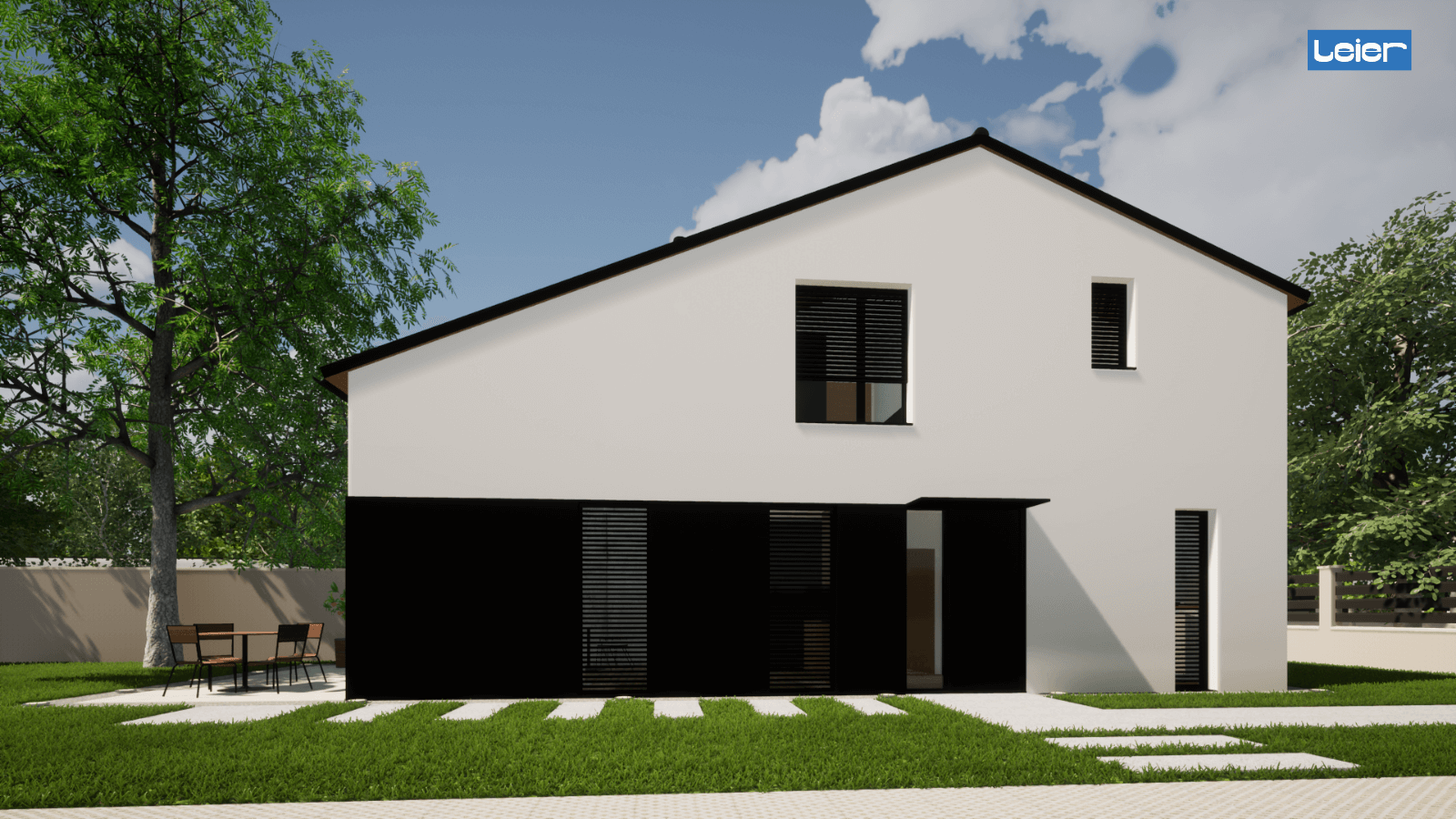 Leier BODROG típusházak